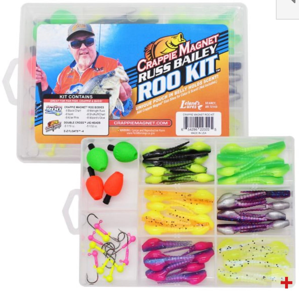 Crappie Magnet Russ Bailey Roo Kit – THUMP CRAPPIE CO.